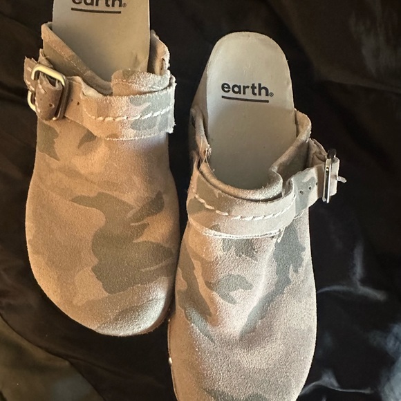 Earth | Shoes | Earth Origins Camouflage Light Greensand Suede Sz 6 ...
